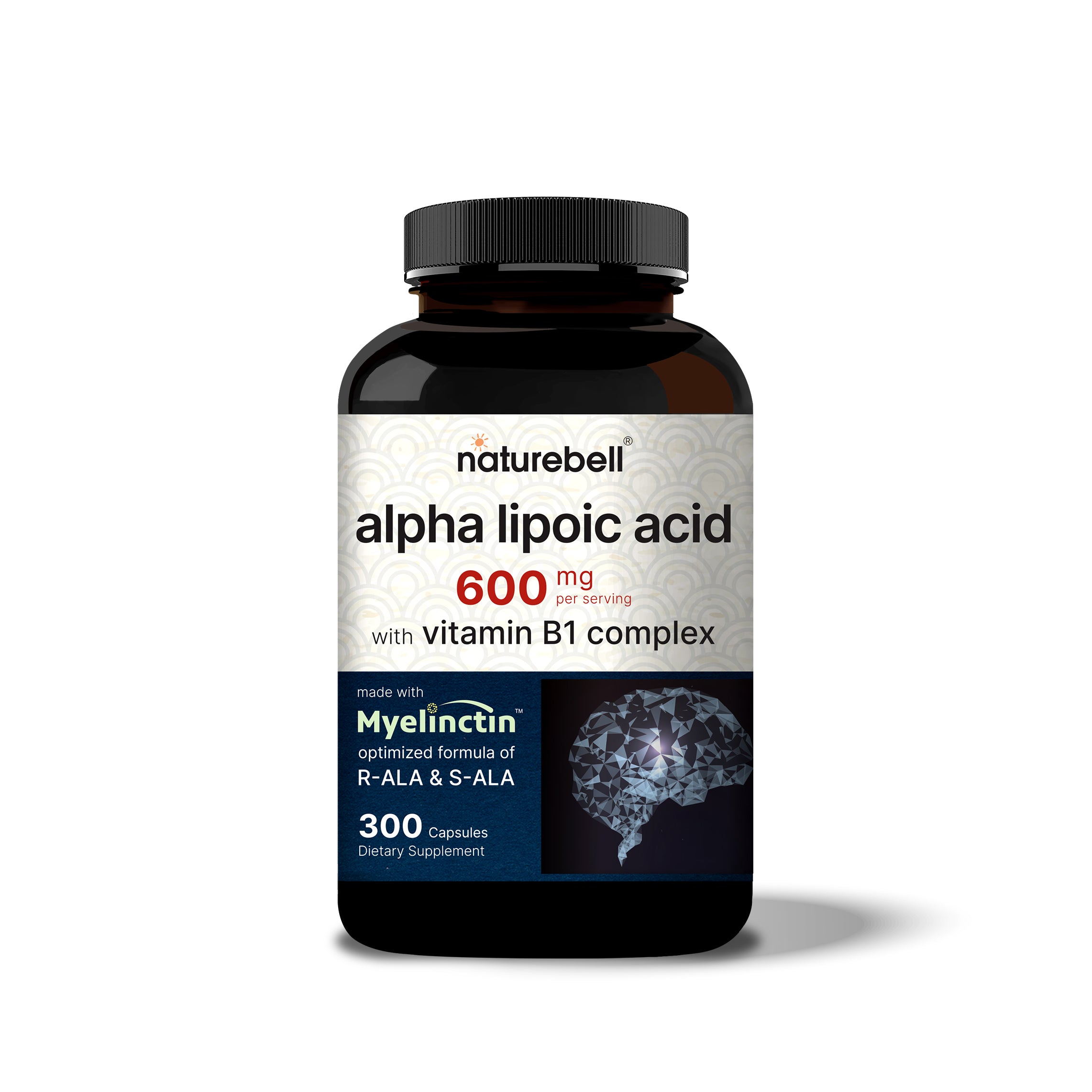 Alpha Lipoic Acid - ALA, 300 capsules – NatureBell