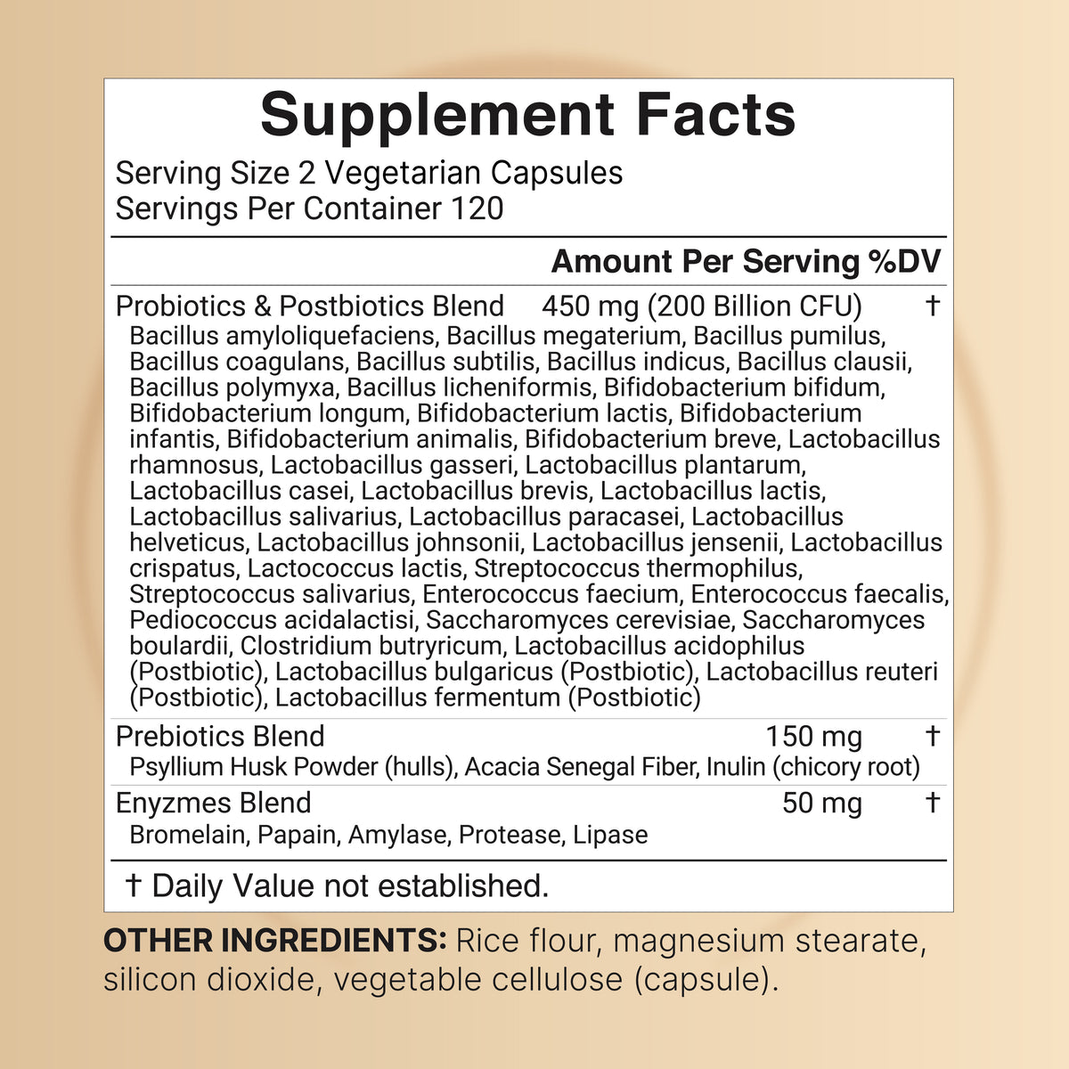 Probiotics 200 Billion CFU Per Serving, 240 Veggie Capsules – NatureBell