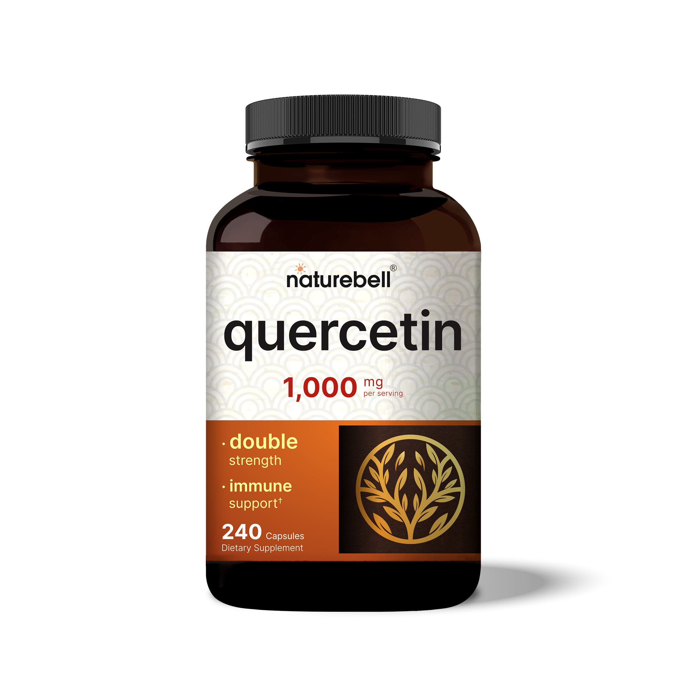 Quercetin 1000mg Per Serving | 240 Capsules – NatureBell