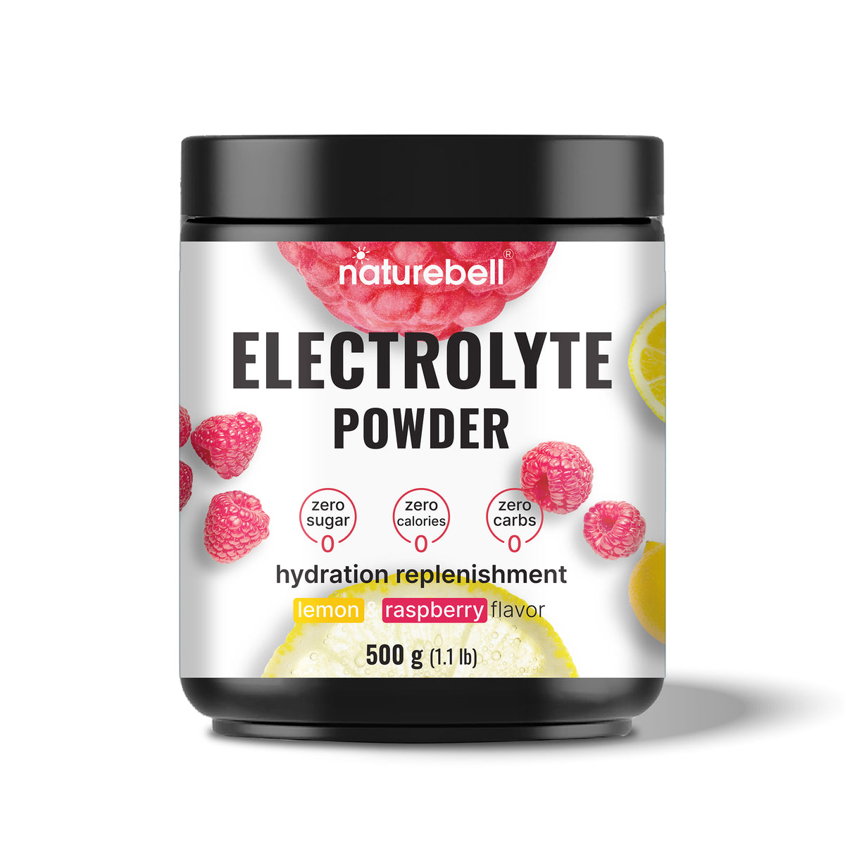 Electrolytes Powder No Sugar, 500g (76 Servings) | Keto Fast Hydration ...